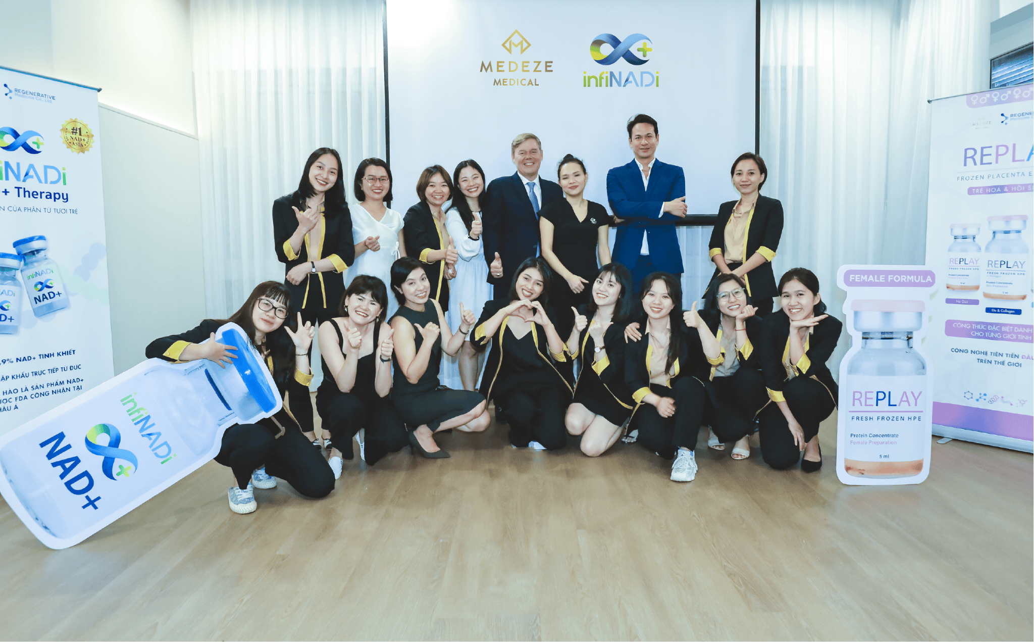 NAD+ Products in Vietnam - Exclusive Partnership for InfiNADi - Regenerative Medicine